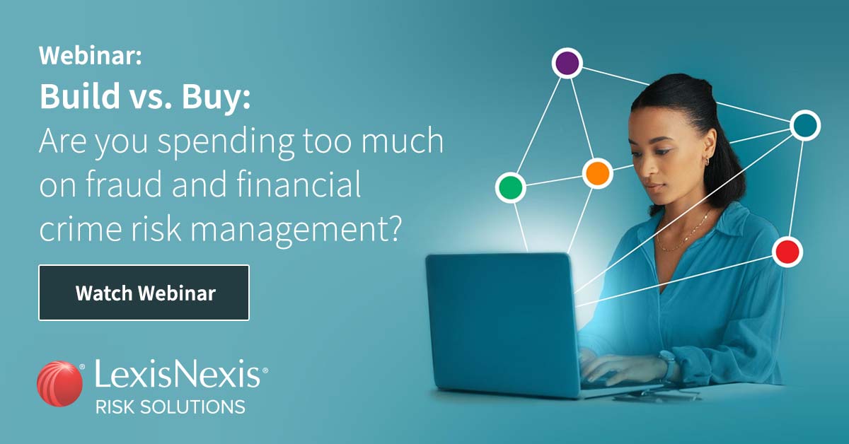 Build vs Buy: Spending too much on fraud risk management?